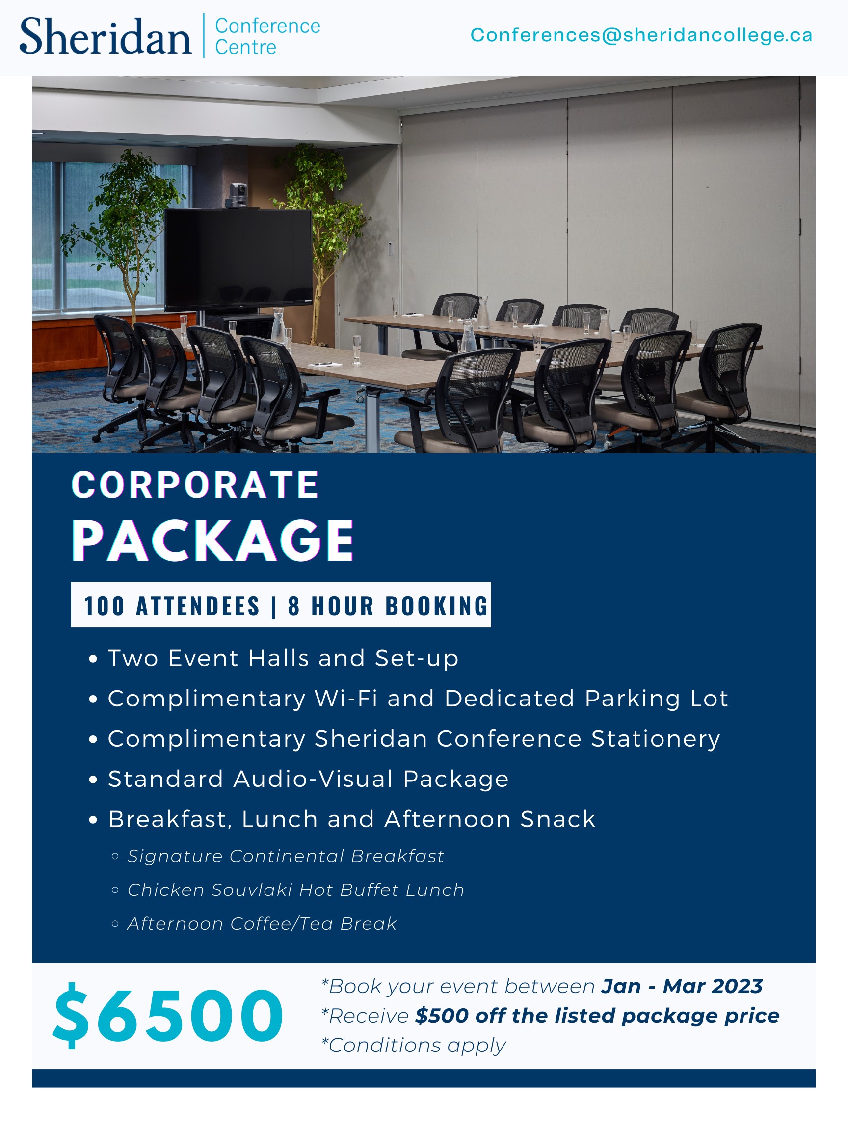 Packages - Conference Services